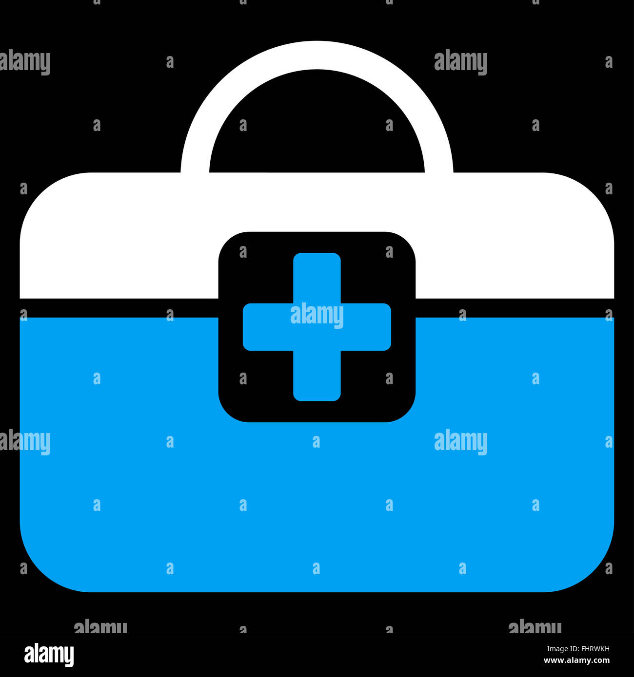 Medical Kit Icon Stock Photo - Alamy