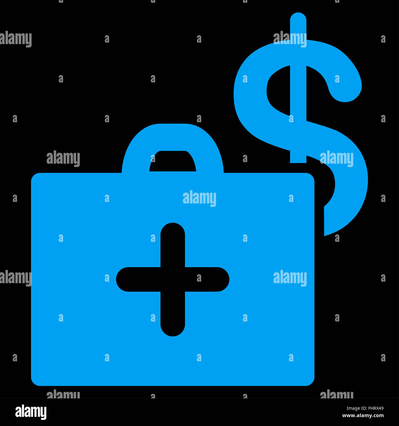 Medical Fund Icon Stock Photo - Alamy