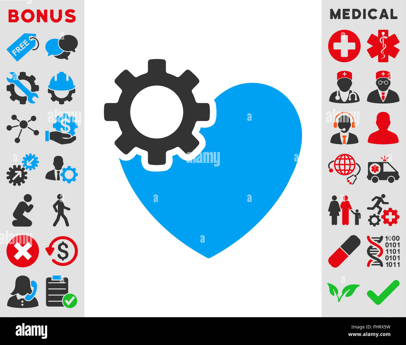 Heart Surgery Icon Stock Photo - Alamy