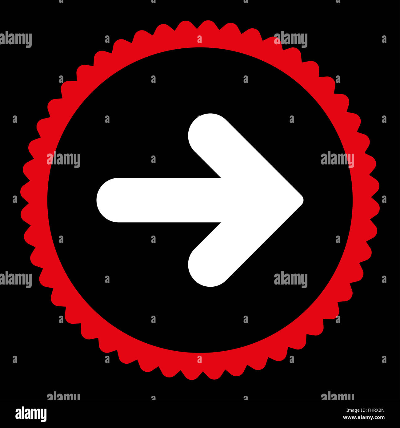 Red arrow pointing right indicator hi-res stock photography and images ...