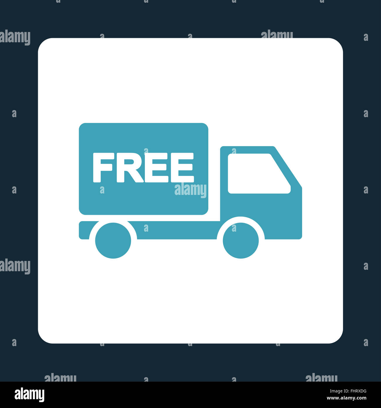 Free Delivery icon Stock Photo - Alamy
