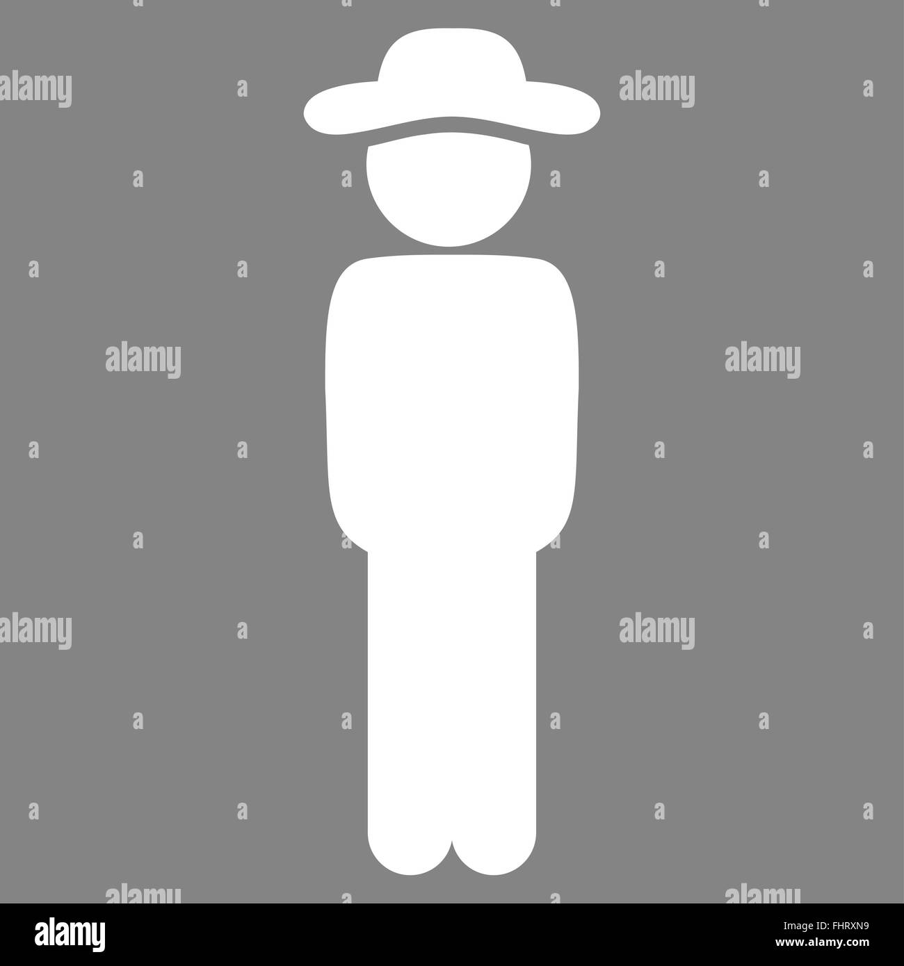 Boy Standing Icon Stock Photo - Alamy