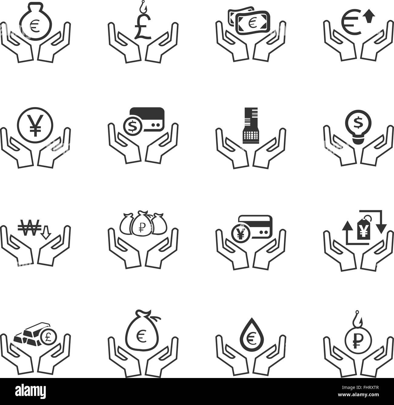 Gold symbols hi-res stock photography and images - Alamy