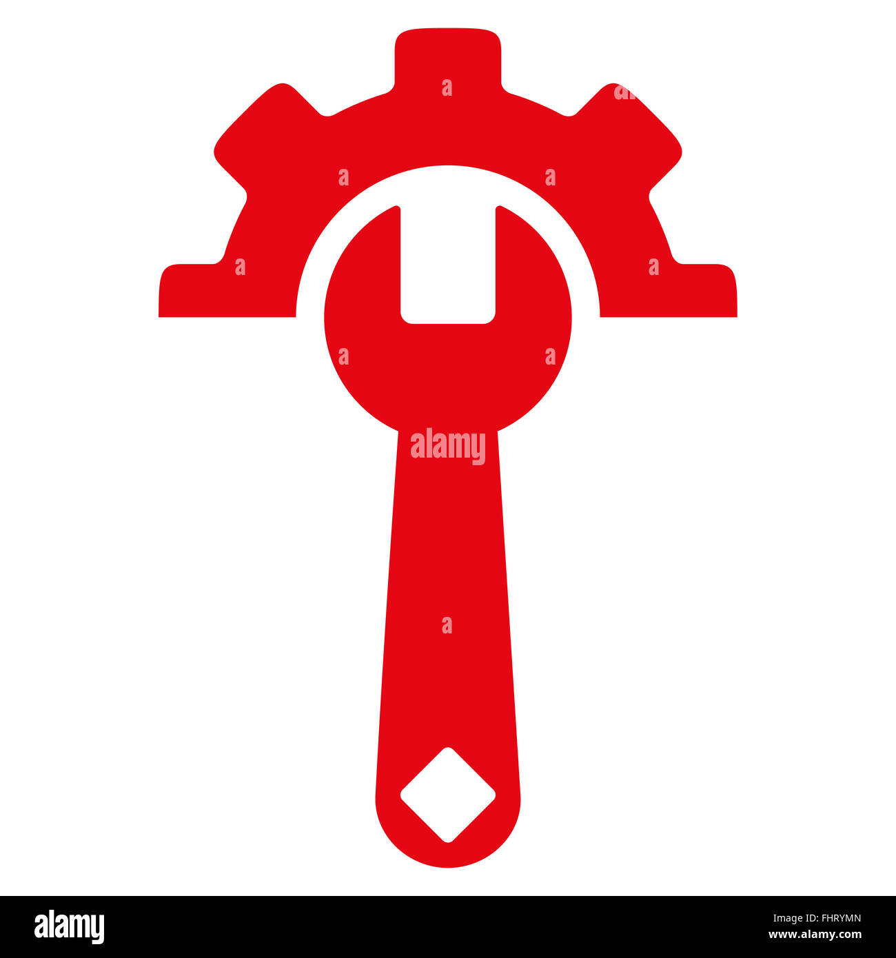 Service Tools Icon Stock Photo - Alamy