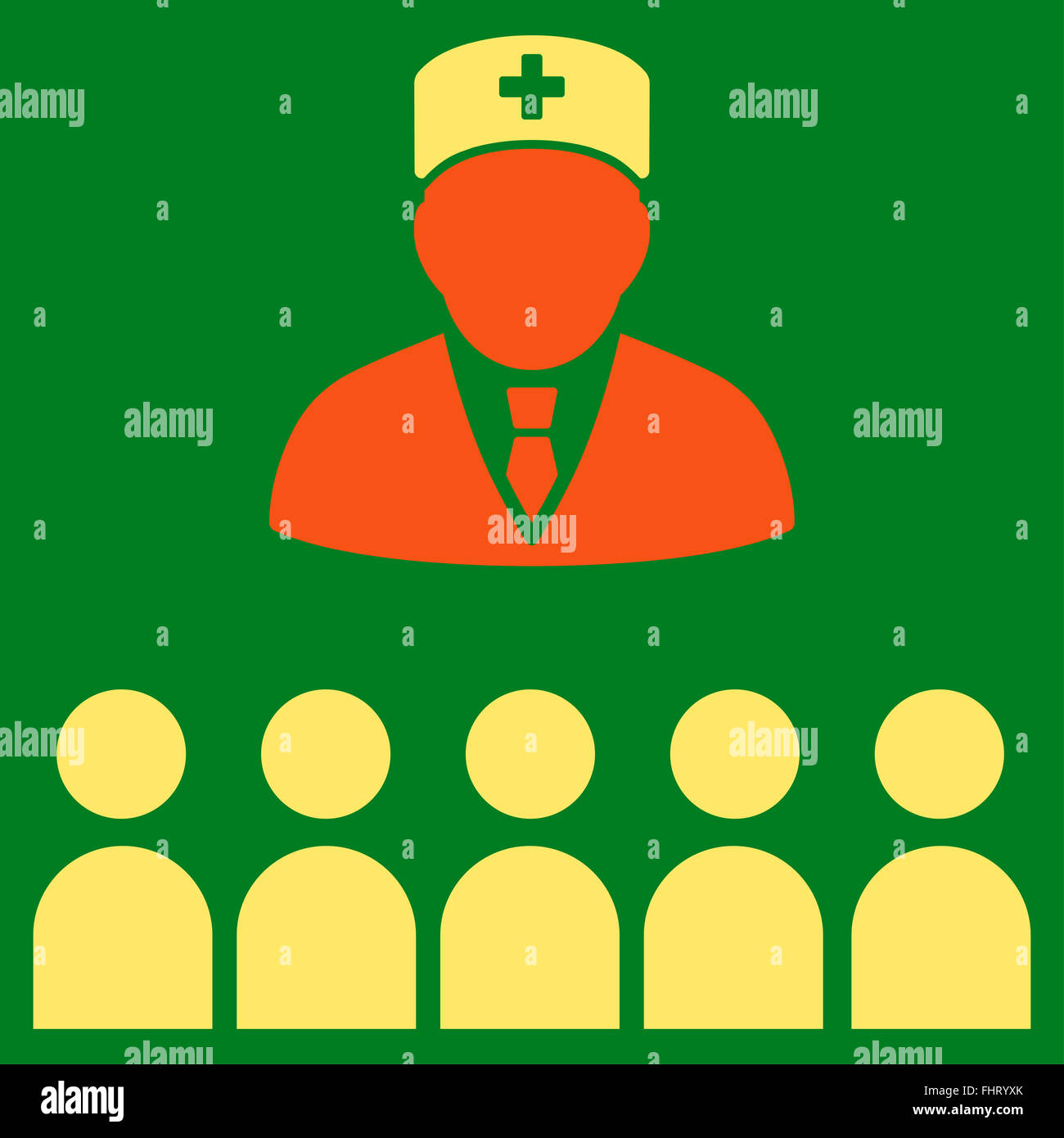 Medical Class Icon Stock Photo - Alamy