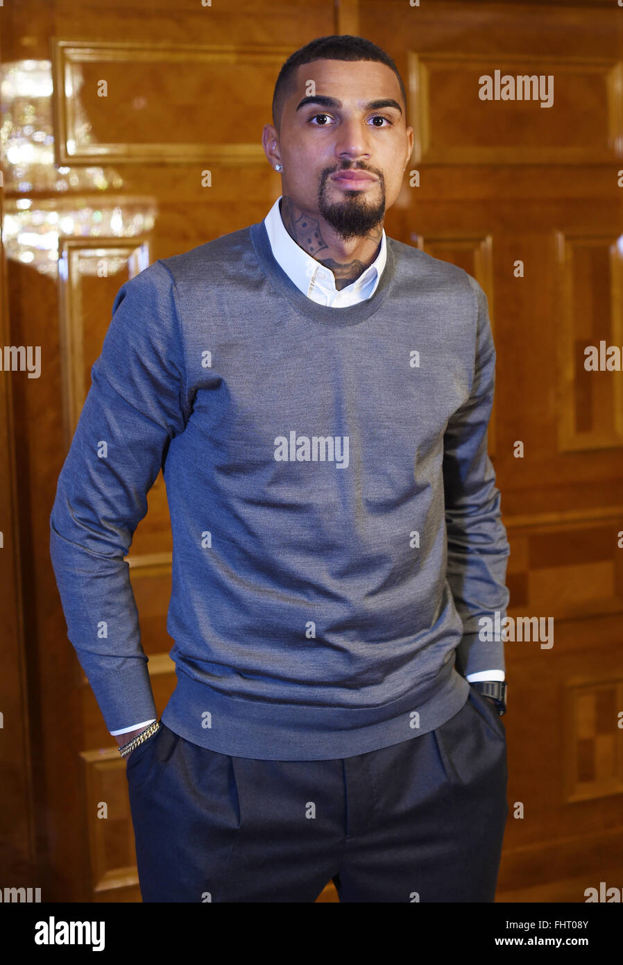 EXCLUSIVE - Soccer player Kevin-Prince Boateng, poses for during an ...