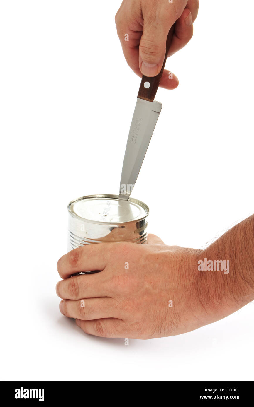 Opening jar knife hi-res stock photography and images - Alamy