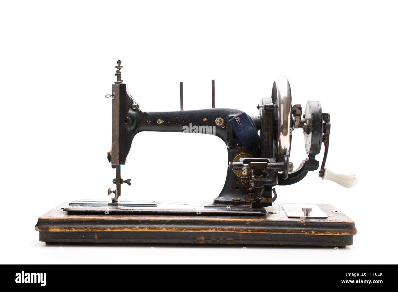 Vintage object sewing machine Cut Out Stock Images & Pictures - Alamy