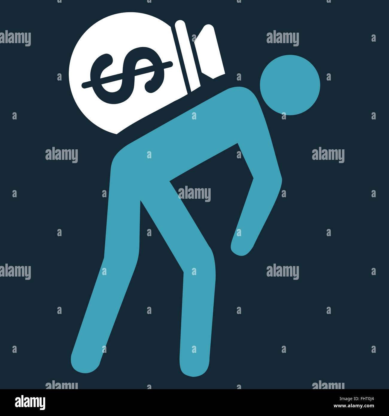 Money Courier Icon from Commerce Set Stock Photo - Alamy