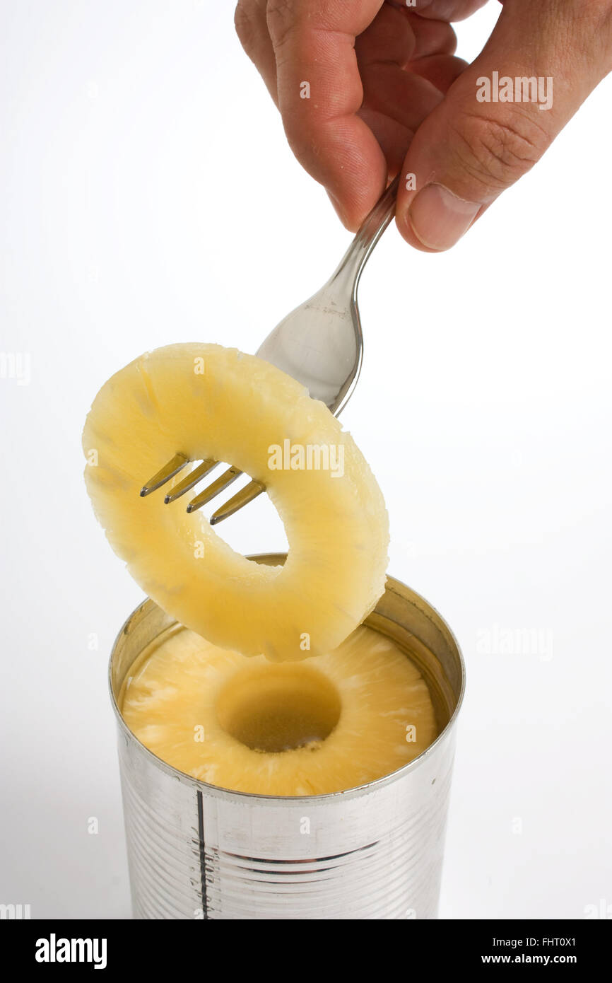slice of pineapple Stock Photo - Alamy