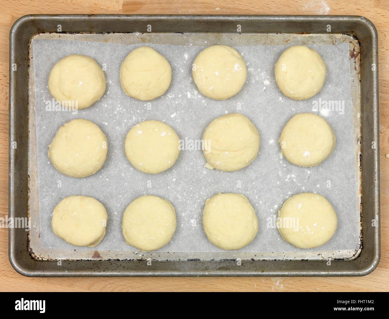 Tray raw scone hi-res stock photography and images - Alamy