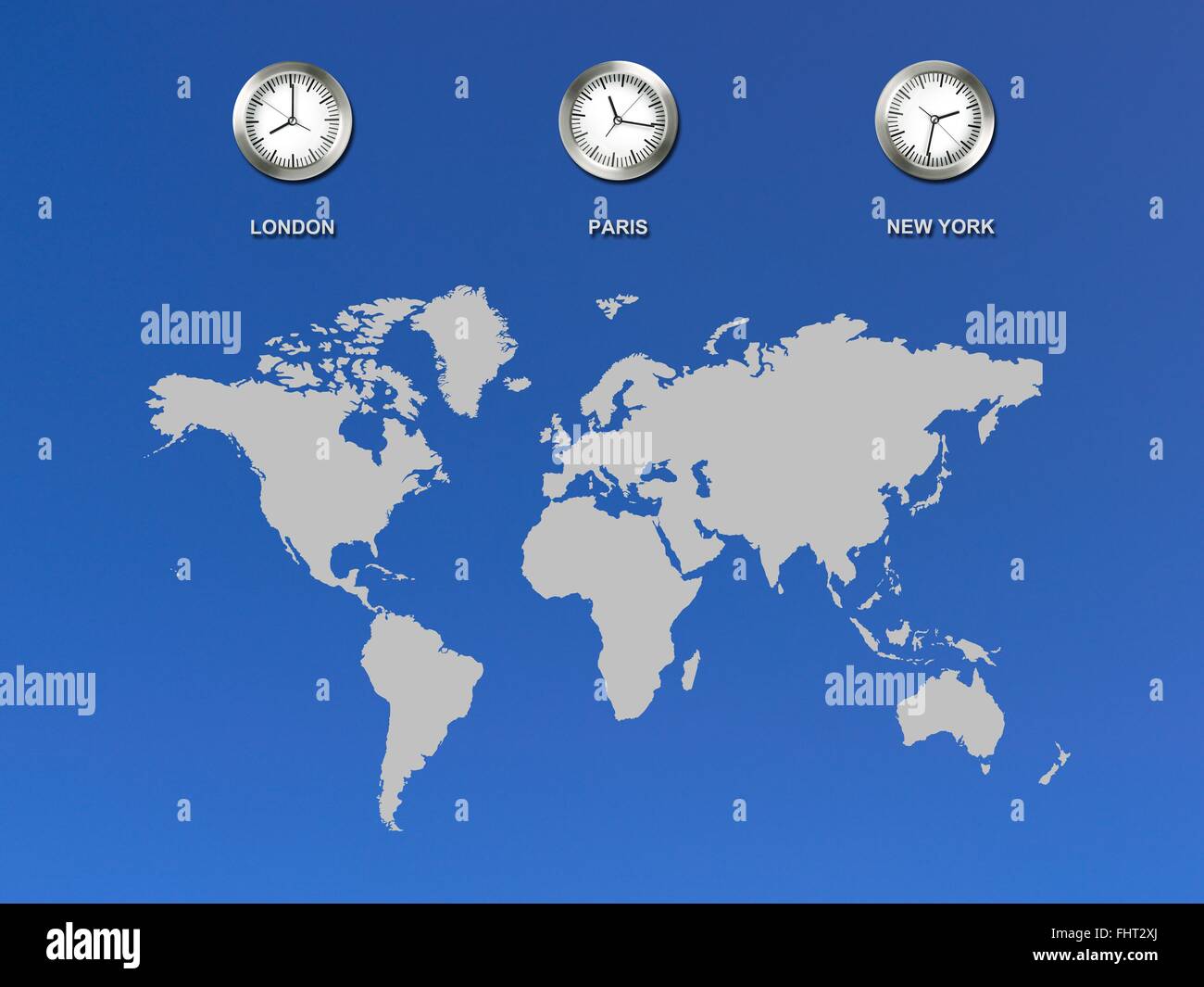 World time zone map australia hi-res stock photography and images - Alamy