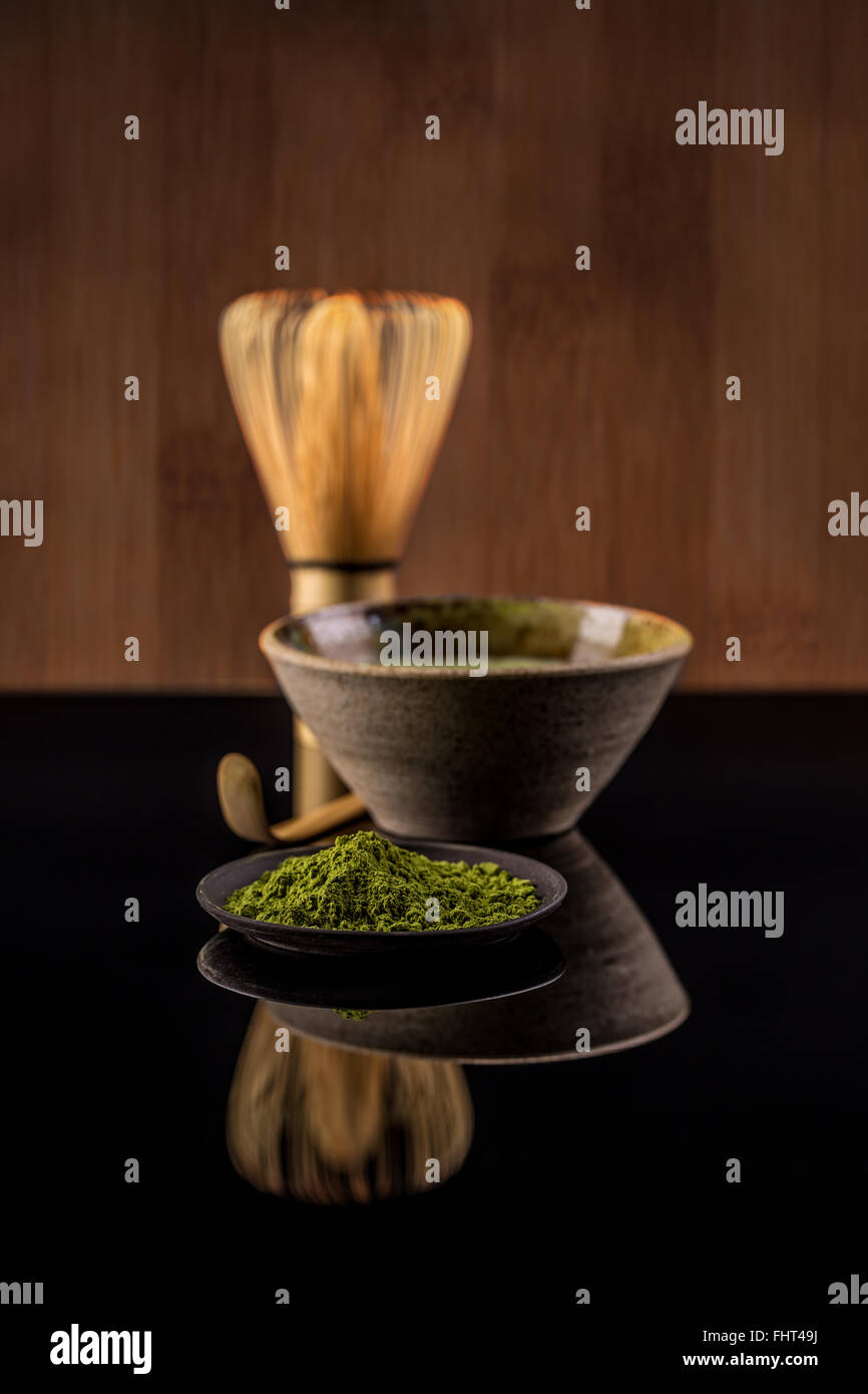 Organic matcha green tea hi-res stock photography and images - Alamy