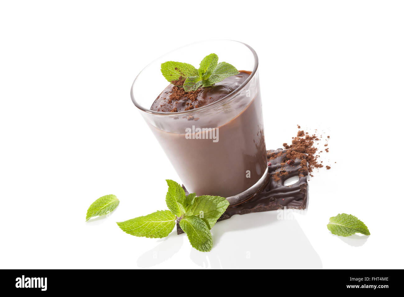 Mousse pudding Cut Out Stock Images & Pictures - Alamy