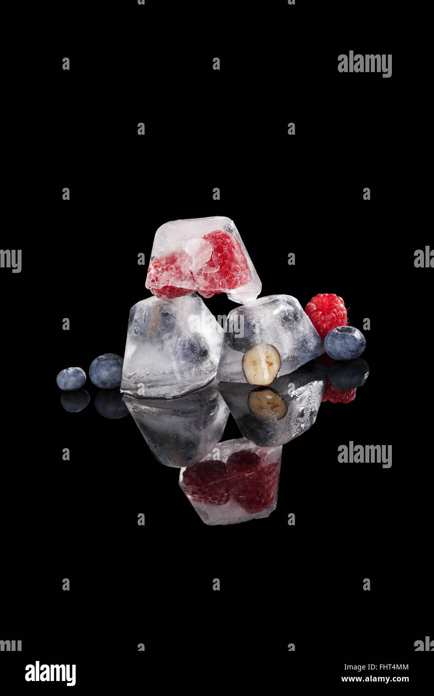 Frozen berries cubes hi-res stock photography and images - Alamy