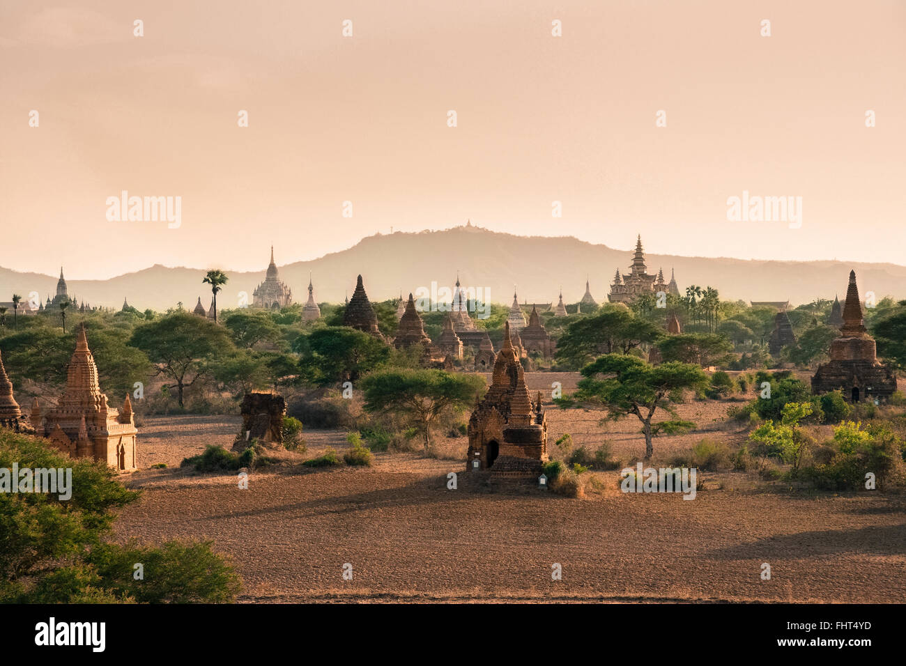 Ancient temples Bagan, Burma, Asia Stock Photo - Alamy