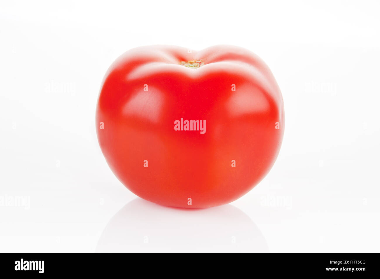 Ripe tomato isolated Stock Photo - Alamy