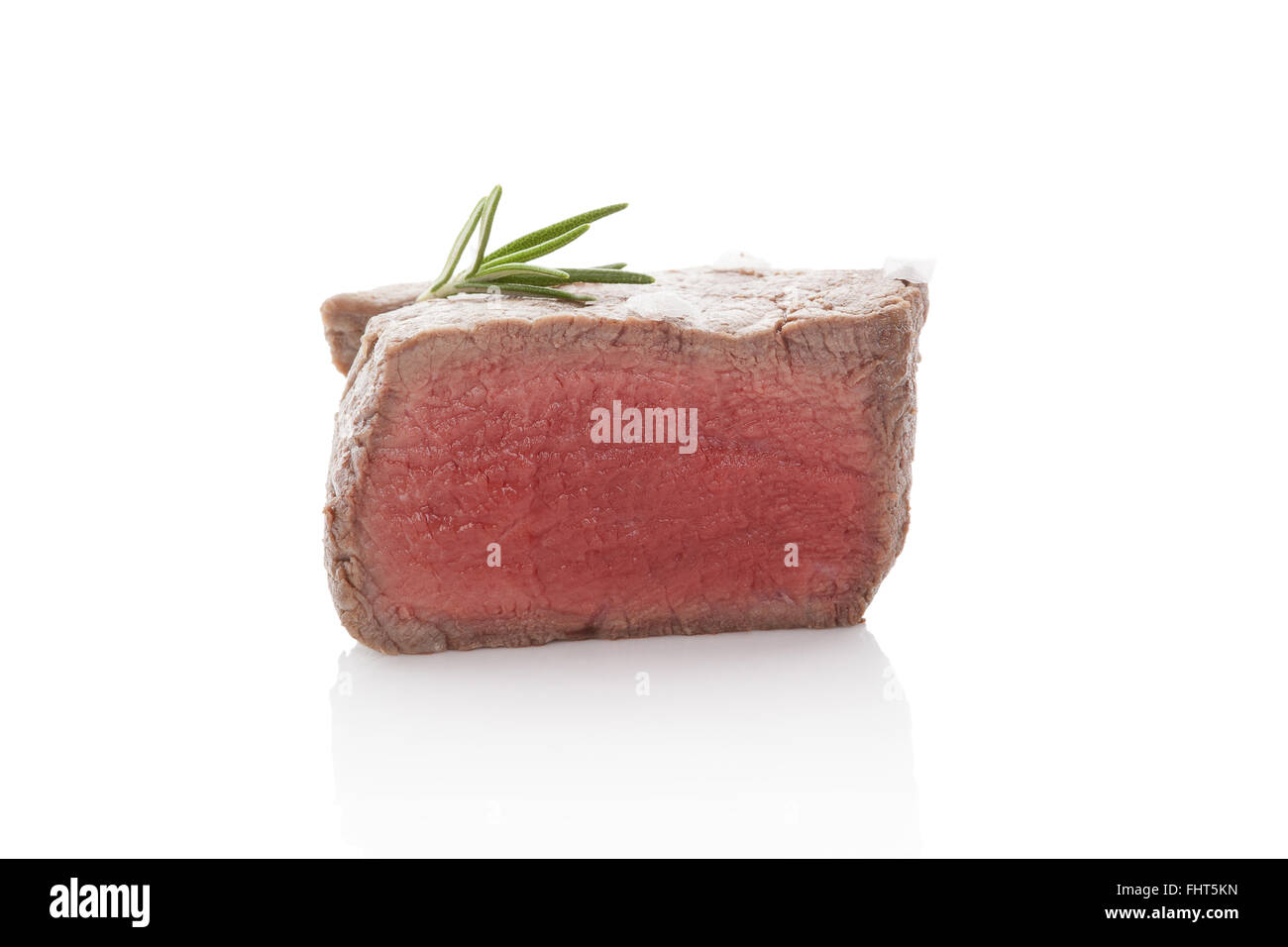 Steak isolated on white background Stock Photo - Alamy