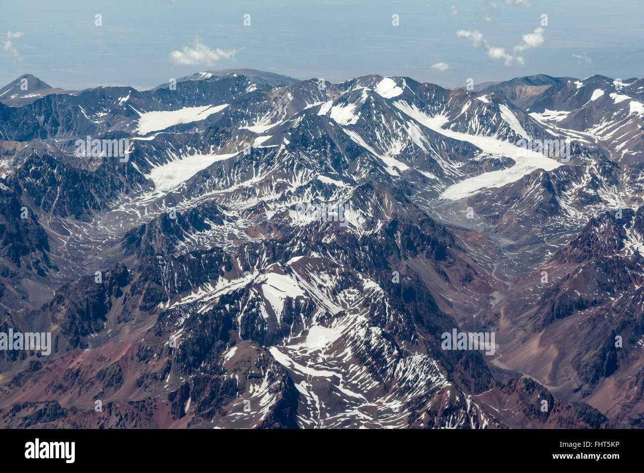 Cordillera de Los Andes Stock Photo - Alamy