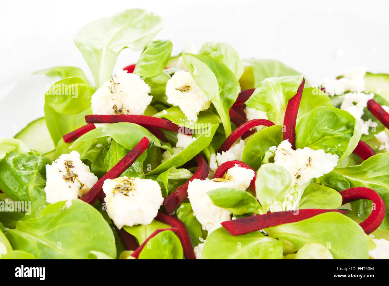 Fresh salad close up Stock Photo - Alamy
