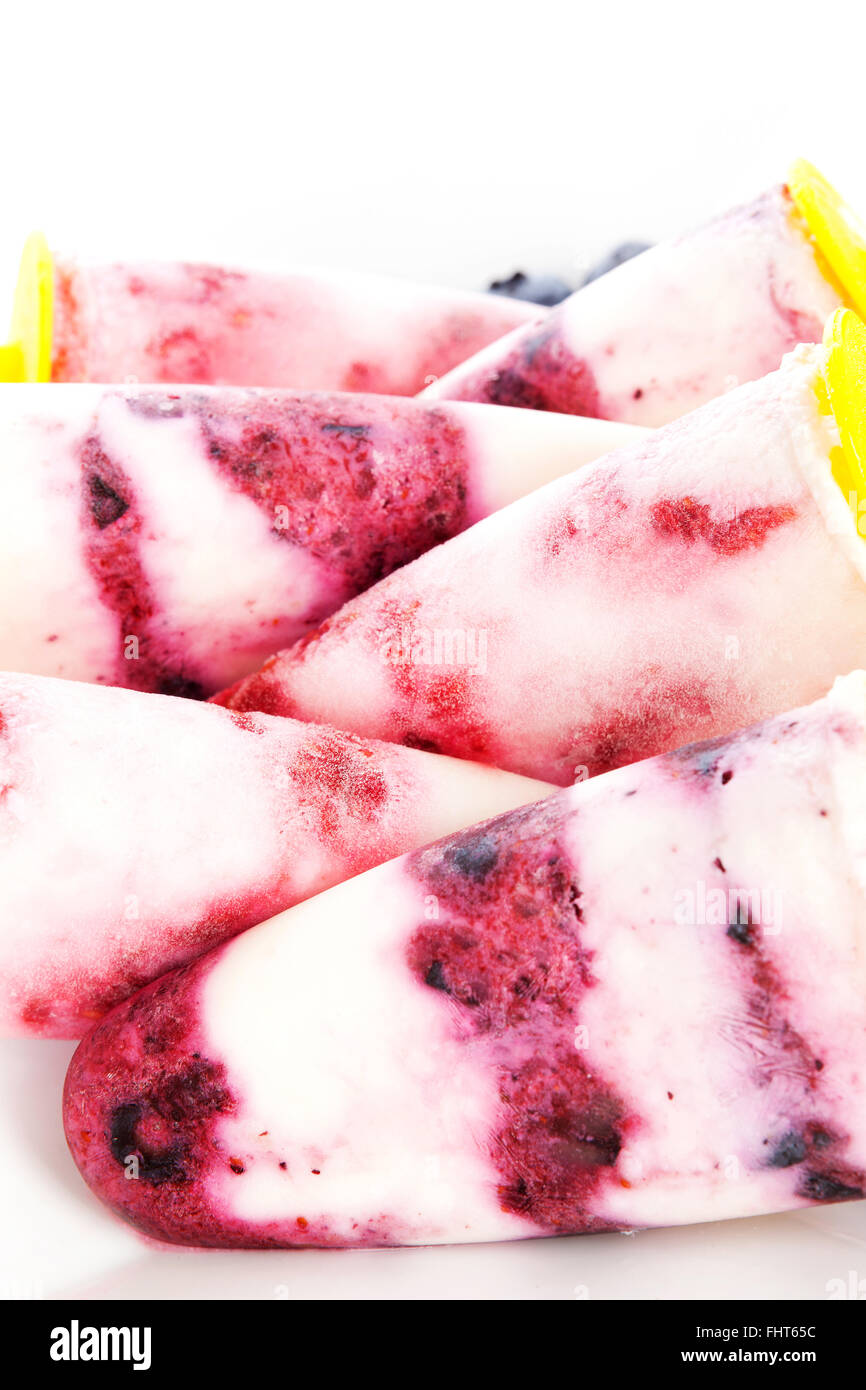 Colorful ice lolly Stock Photo - Alamy