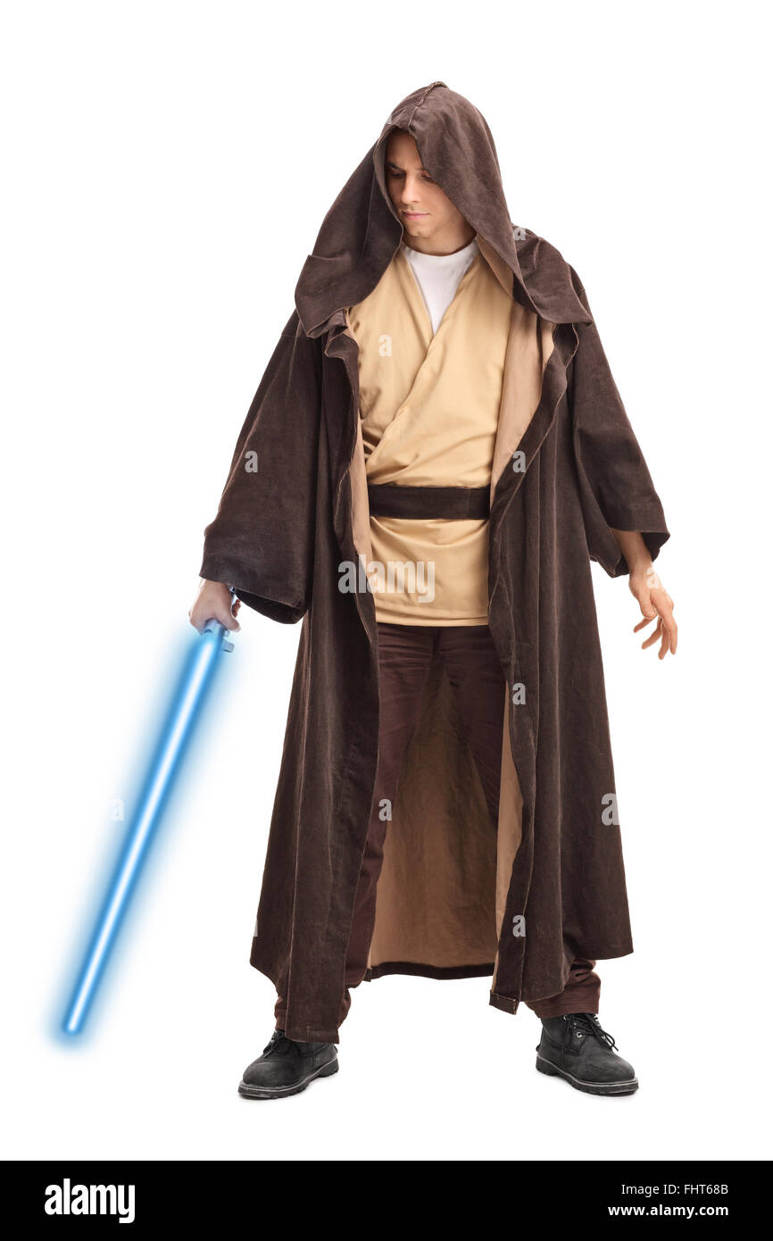 Man holding light saber hi-res stock photography and images - Alamy