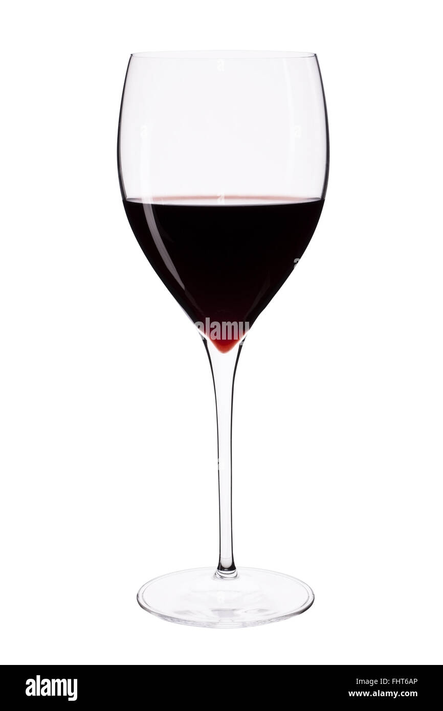 Wine glass with red wine Stock Photo - Alamy