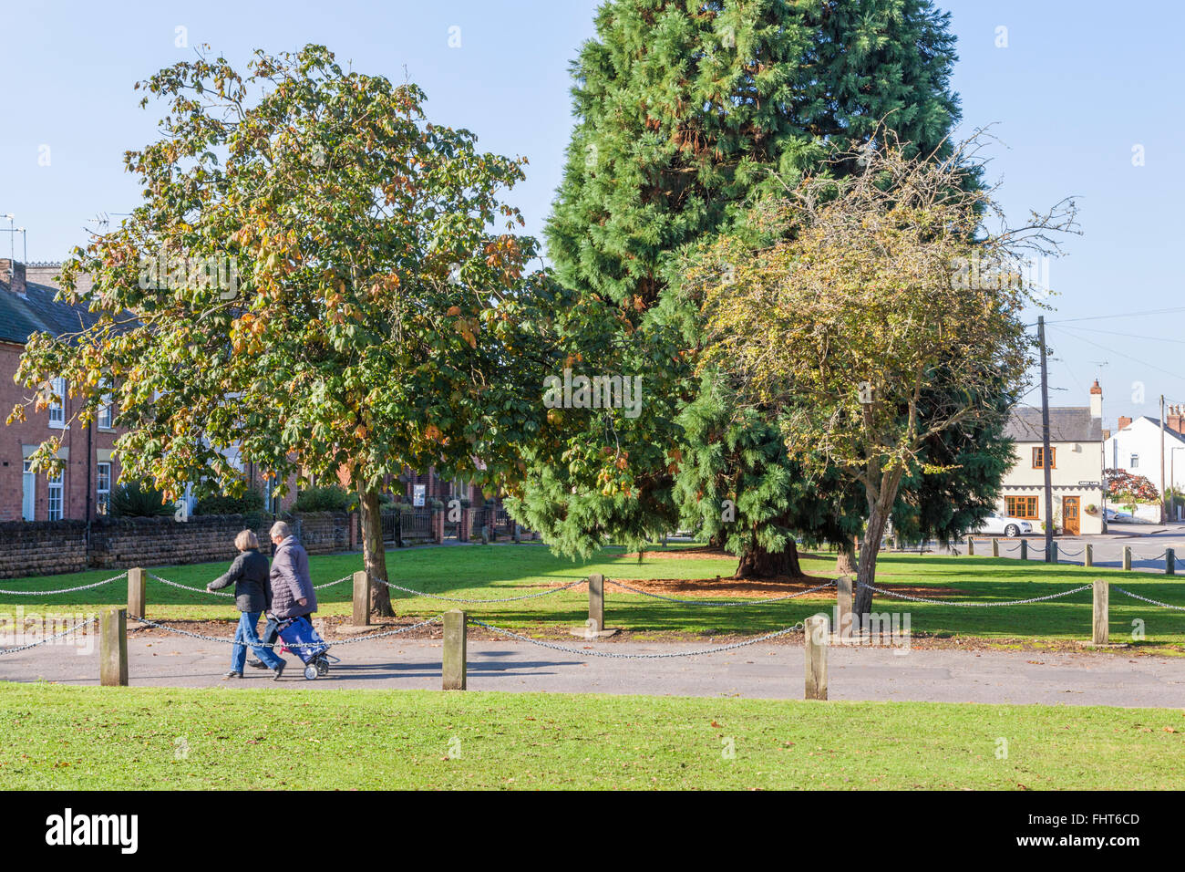 The Village Green, Ruddington, Nottinghamshire, England, UK Stock Photo ...