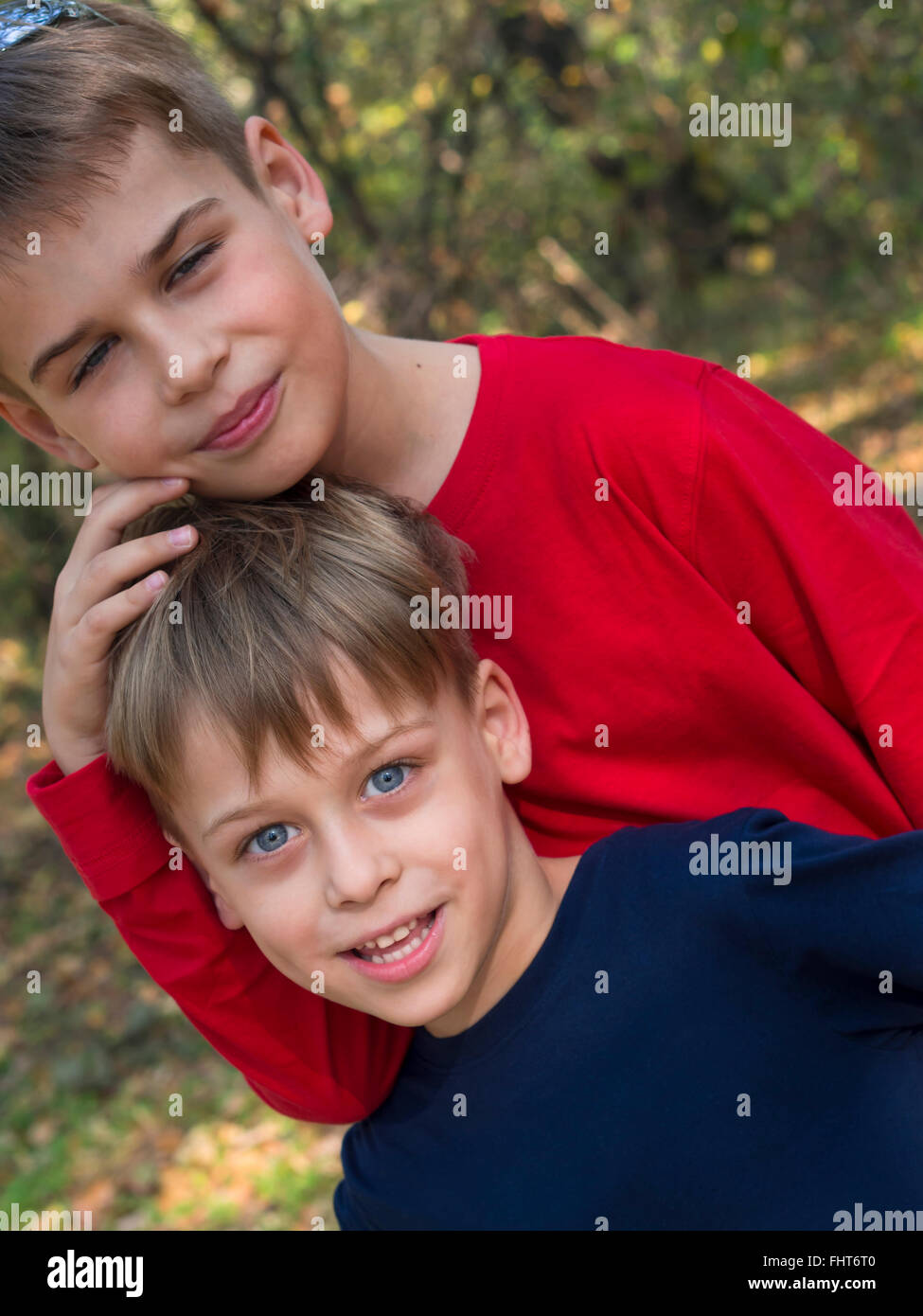 happy children outside Stock Photo - Alamy