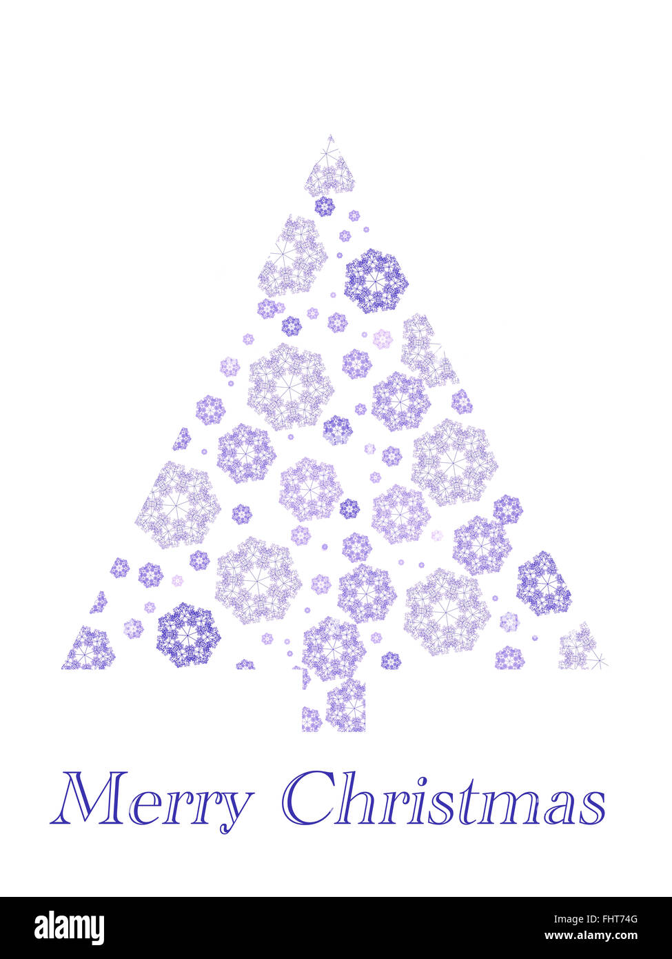 Image fir tree snow Cut Out Stock Images & Pictures - Alamy