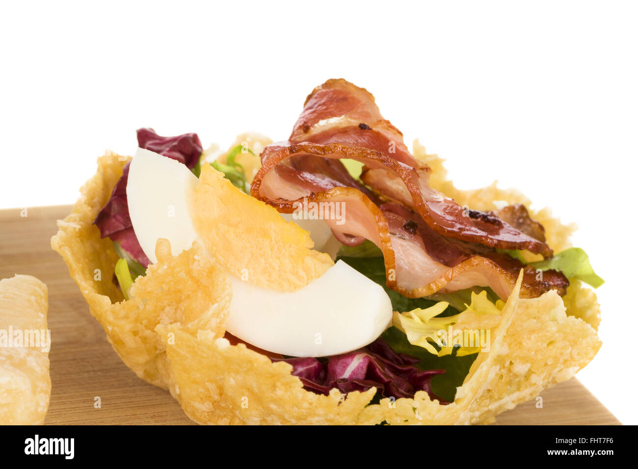 Delicious parmigiano cheese basket Stock Photo - Alamy