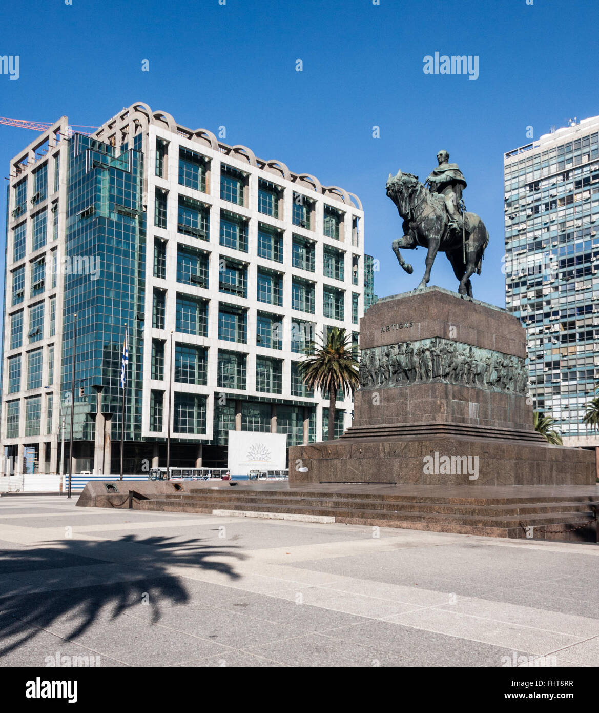 General Artigas Monument Plaza de Independencia Montevideo Uruguay ...