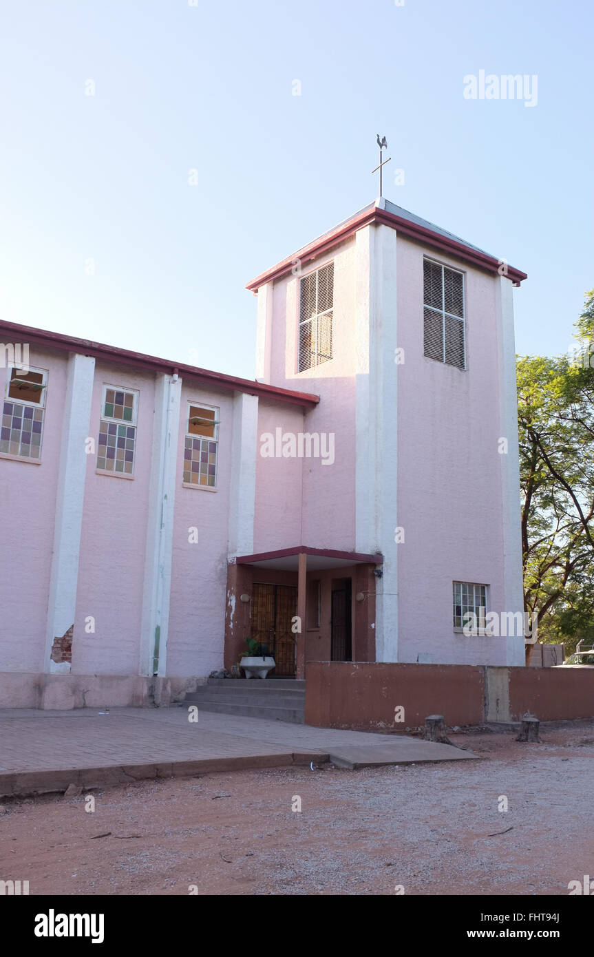 Old Church building, Namibia, Africa Stock Photo - Alamy