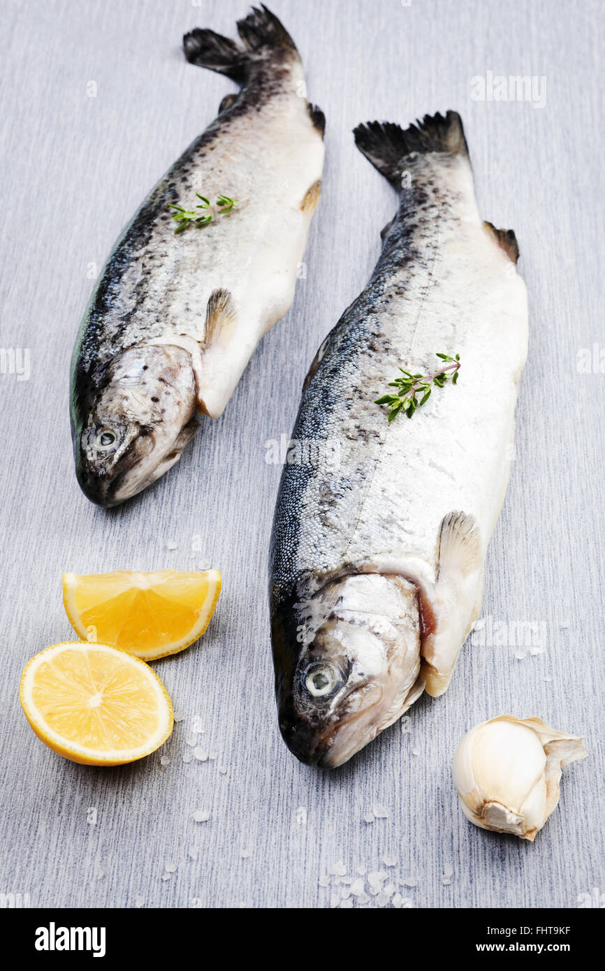 Two fish isolated Stock Photo - Alamy