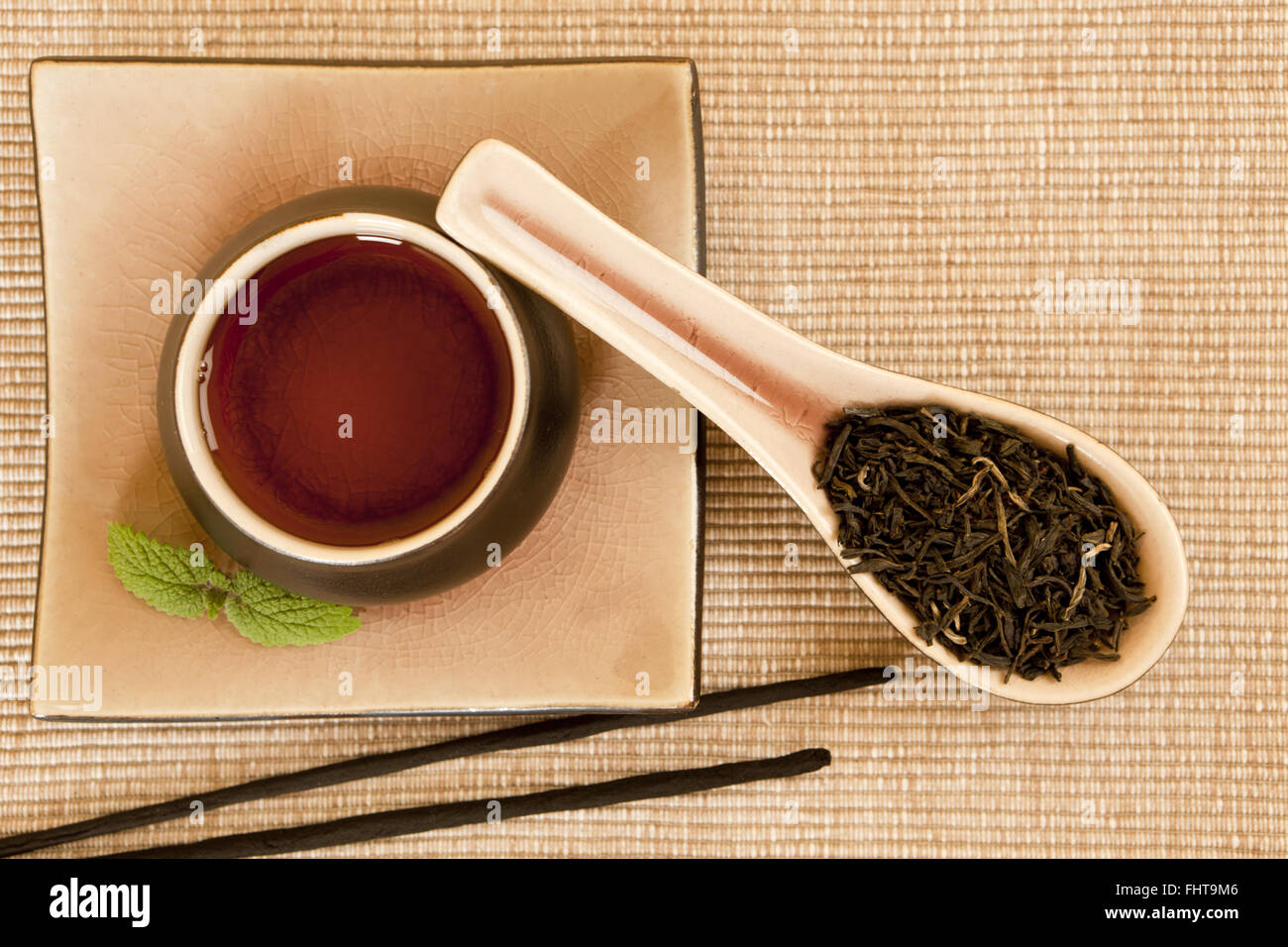 Tea still life Stock Photo - Alamy