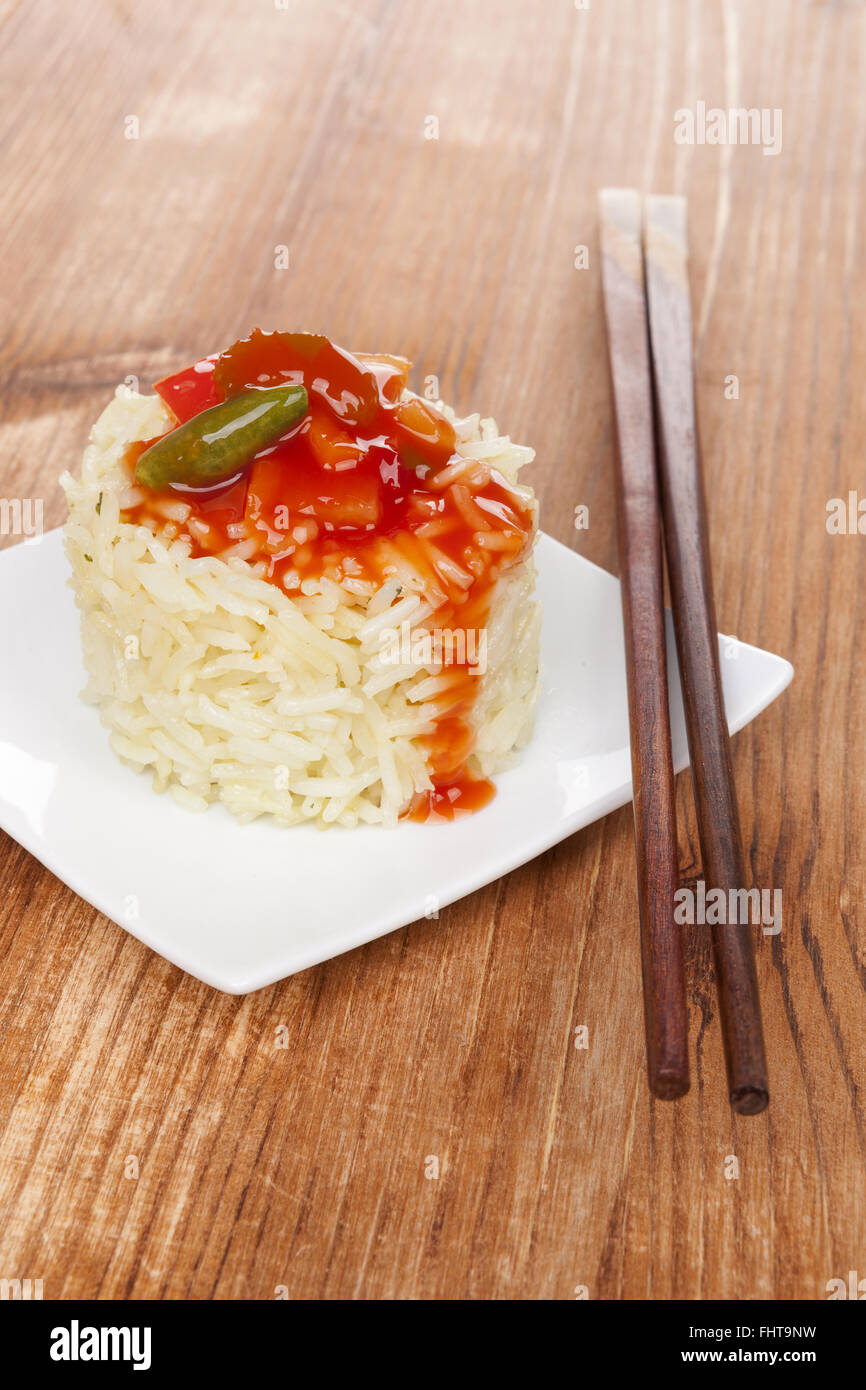 Chop suey rice hi-res stock photography and images - Alamy