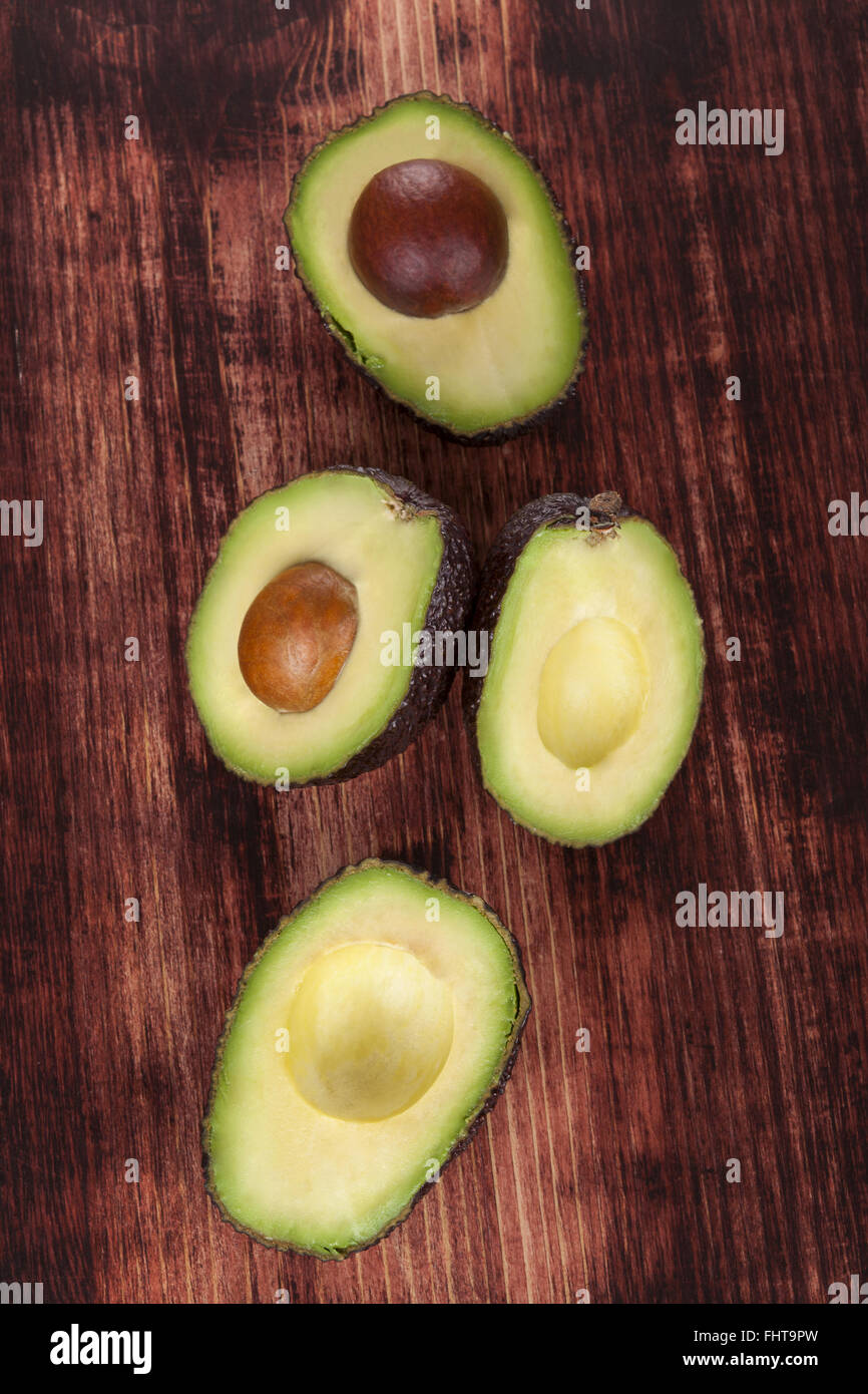 Ripe avocado background Stock Photo - Alamy