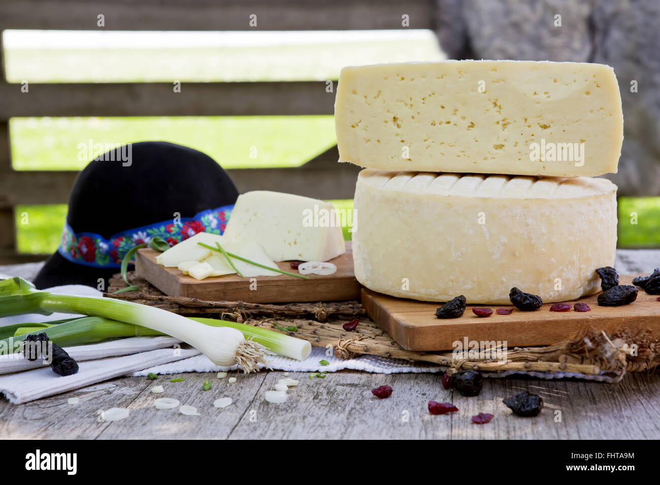 Traditional white cheese Stock Photo - Alamy