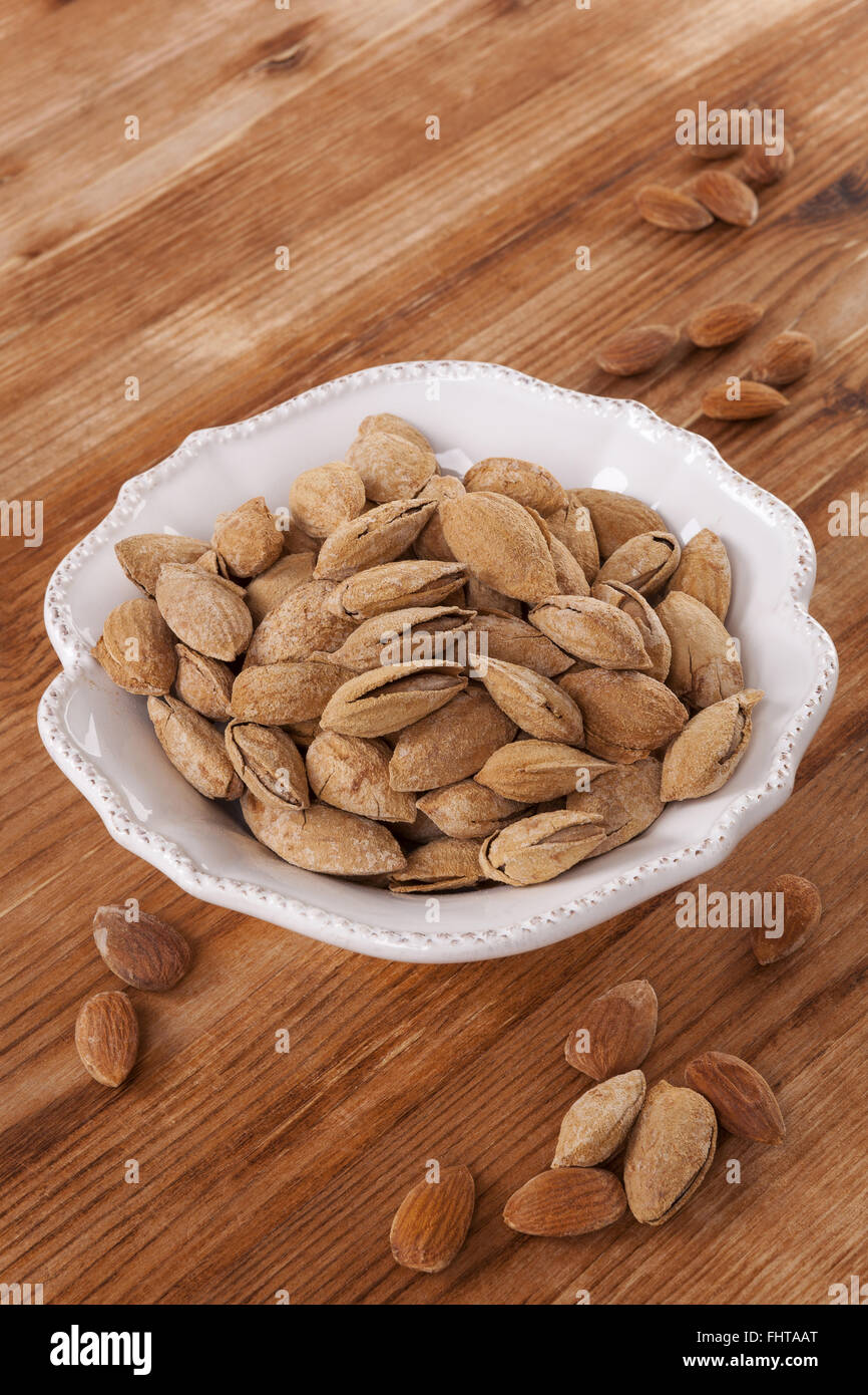 Delicious natural almonds hi-res stock photography and images - Alamy