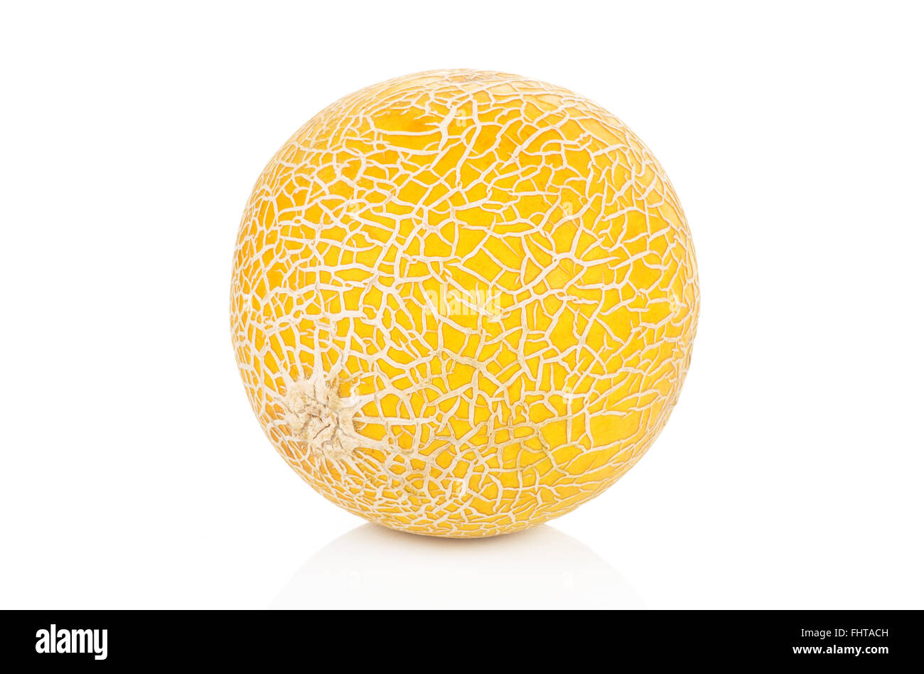 Yellow melon isolated Stock Photo - Alamy
