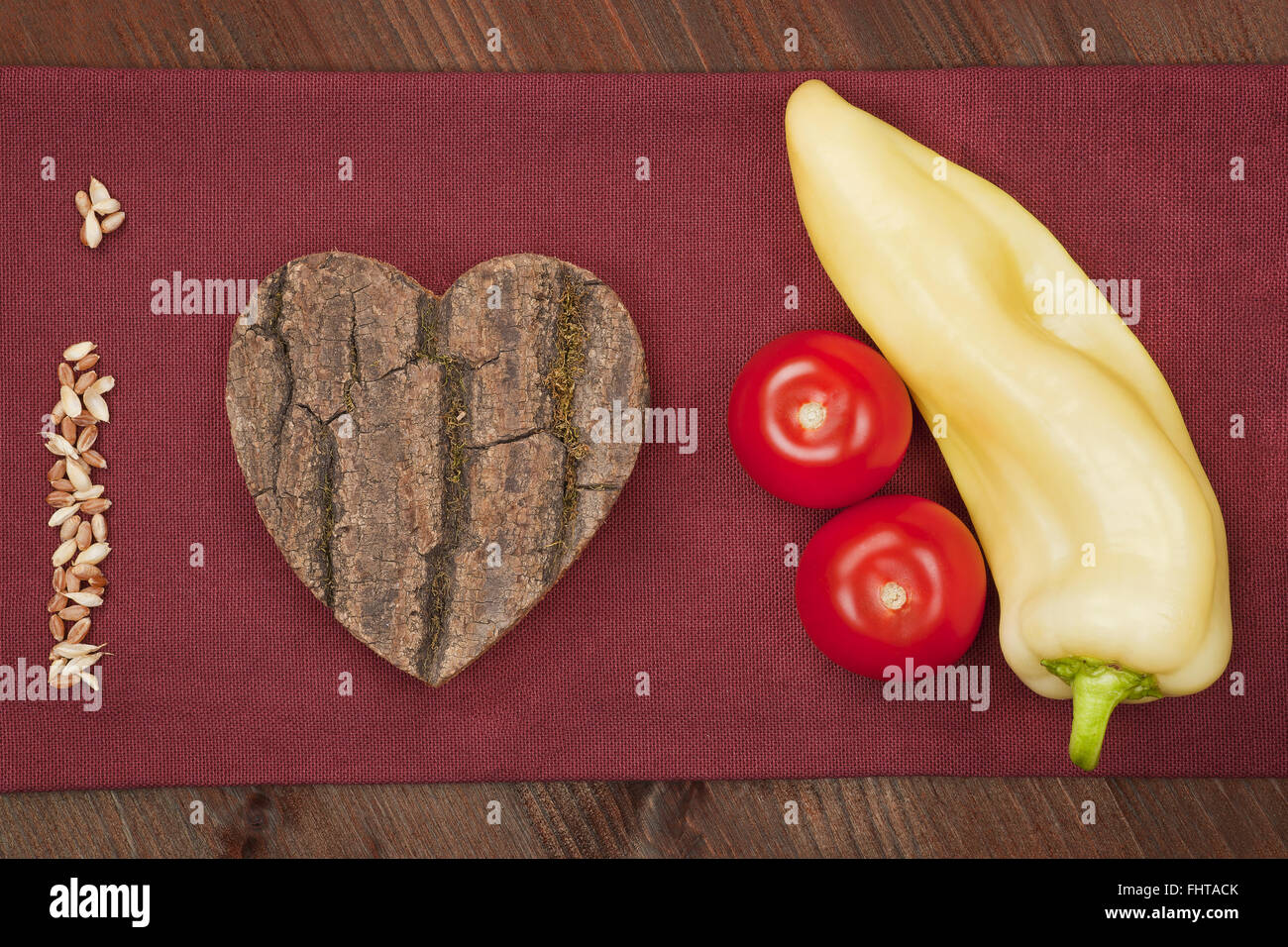 We love vegetable Stock Photo - Alamy