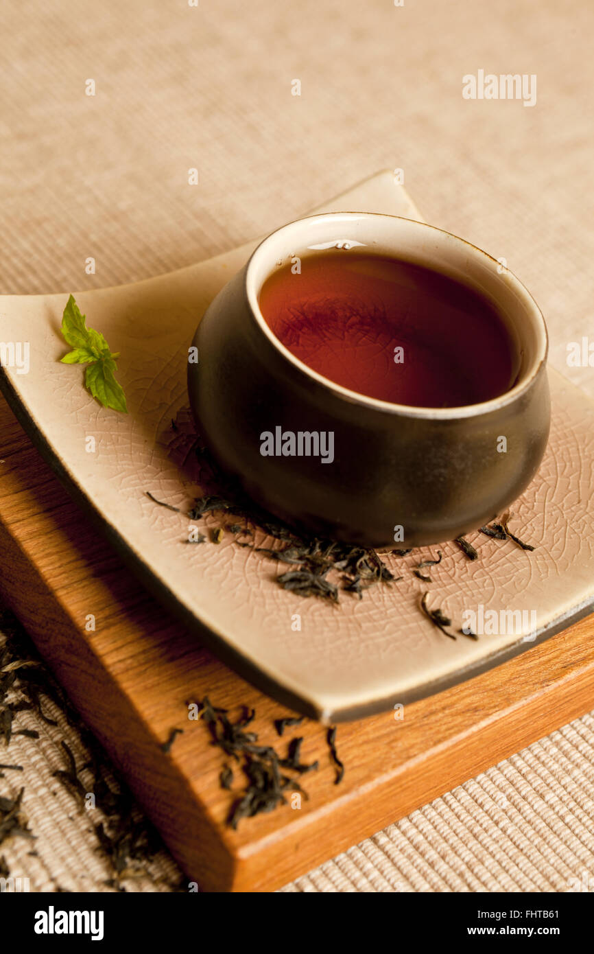 Still life of chinese teacup hi-res stock photography and images - Alamy