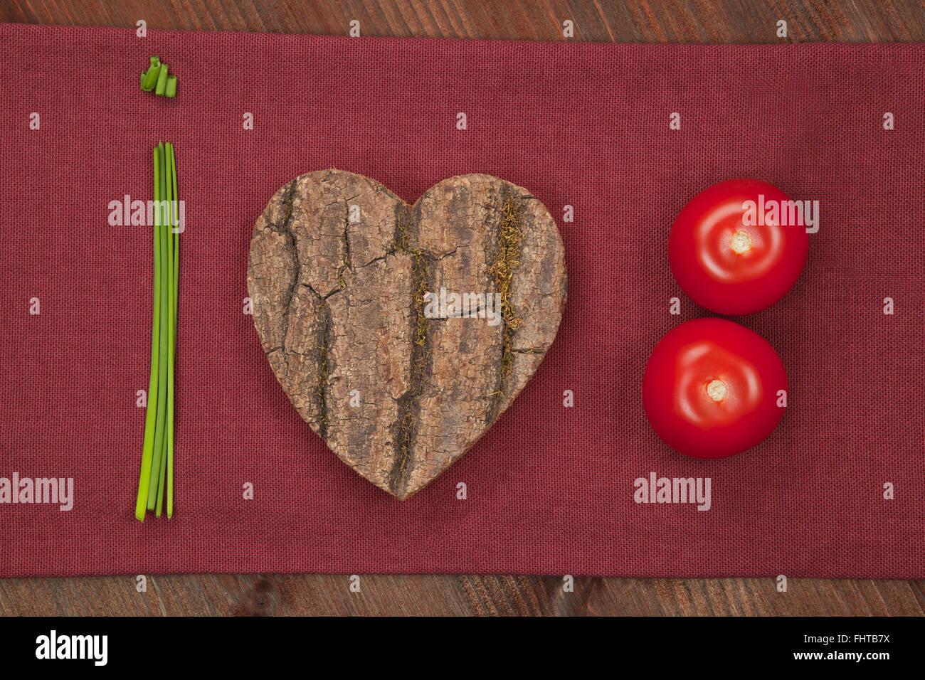 We love vegetable Stock Photo - Alamy