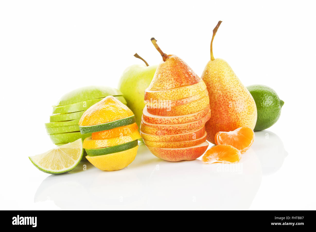 Delicious fresh fruit background Stock Photo - Alamy
