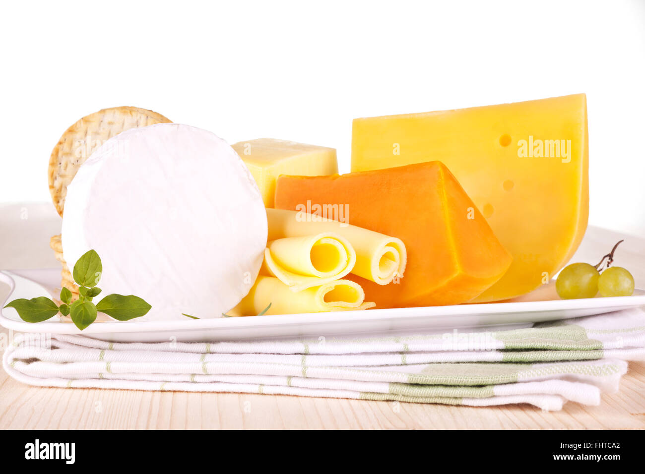 Round camembert cheese pieces hi-res stock photography and images - Alamy