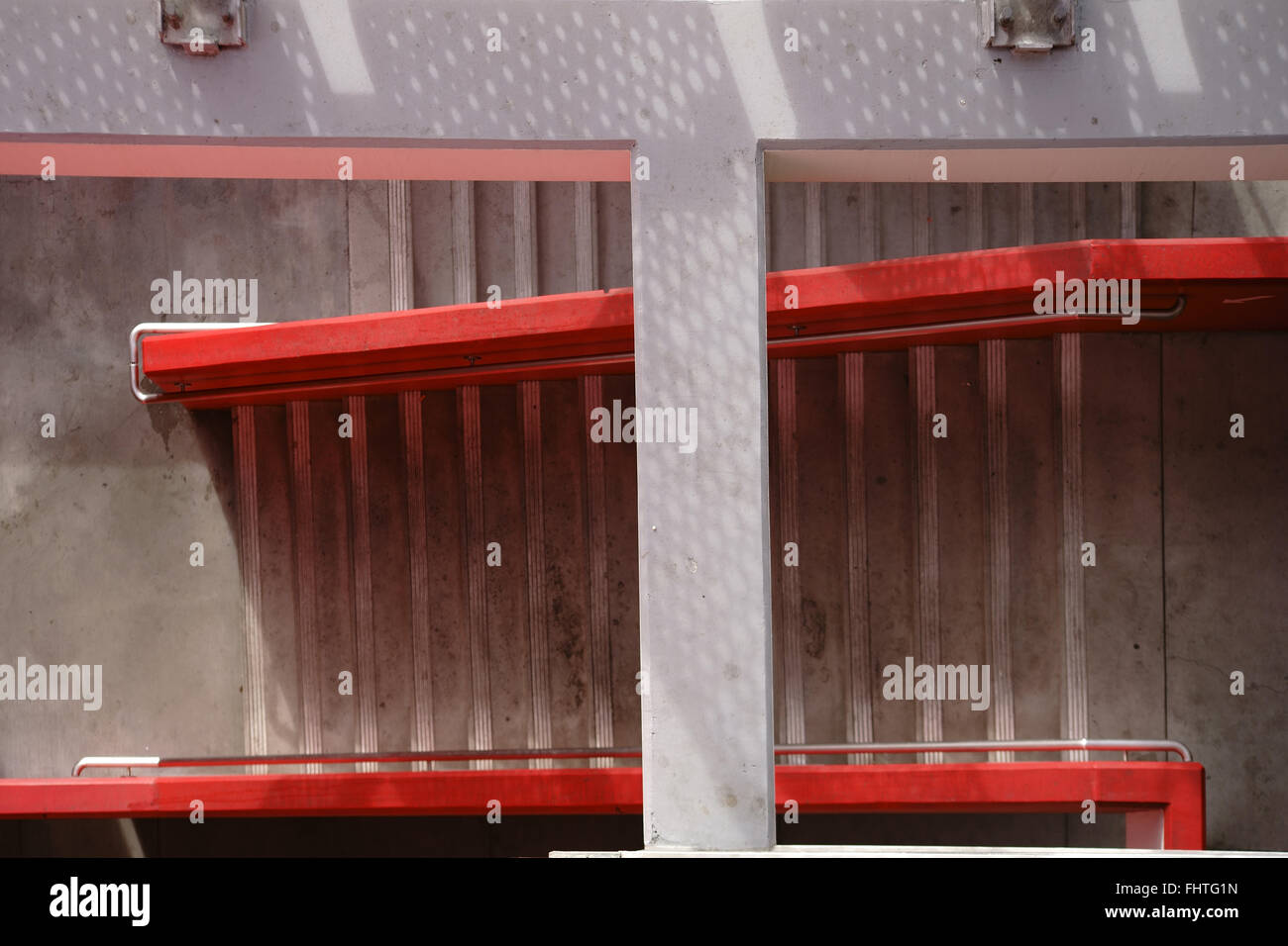Top view of concrete stairs Stock Photo - Alamy