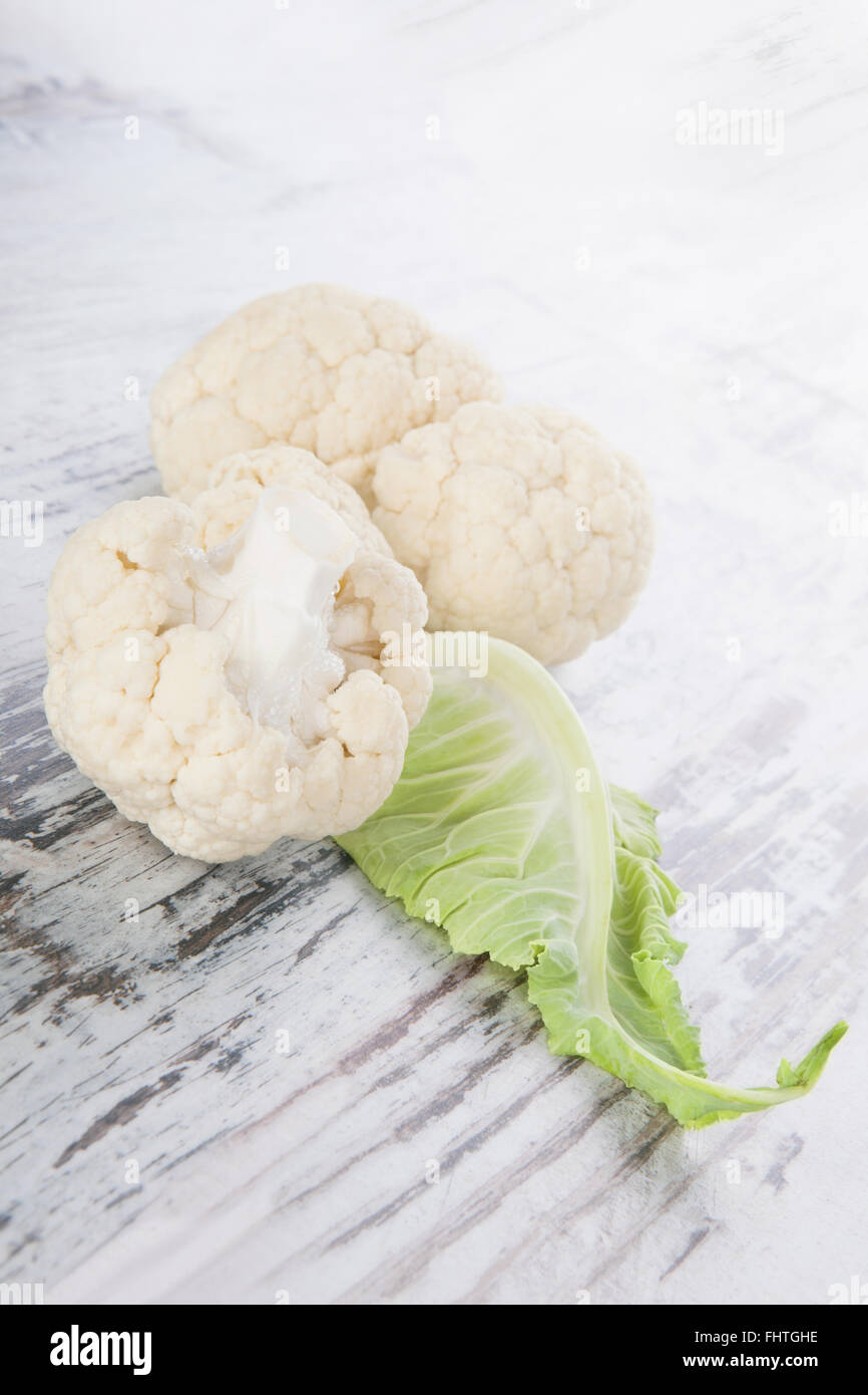 Food pieces raw cauliflower hi-res stock photography and images - Alamy