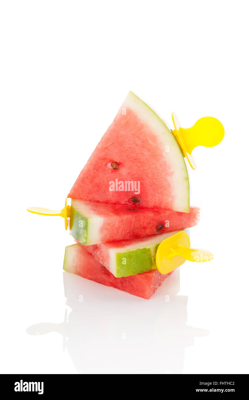 Watermelon lolly Cut Out Stock Images & Pictures - Alamy