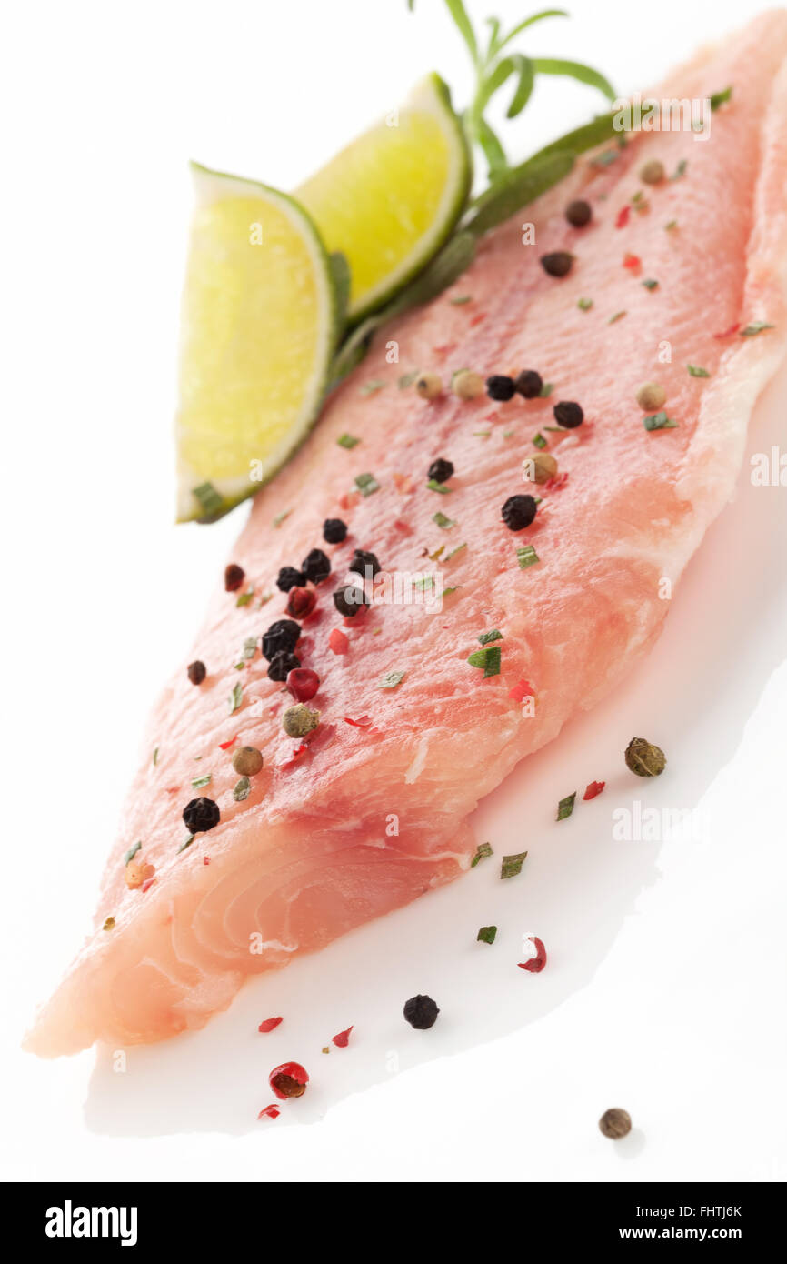 Luxurious fish fillet Stock Photo - Alamy