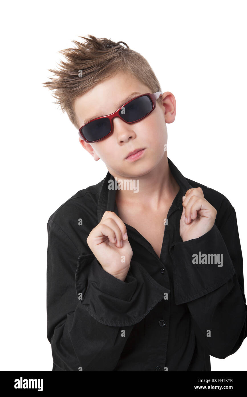 Trendy cool boy Stock Photo - Alamy
